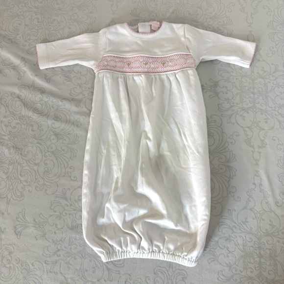 Kissy Kissy | Pajamas | Kissy Kissy Pima Cotton White And Pink Floral ...